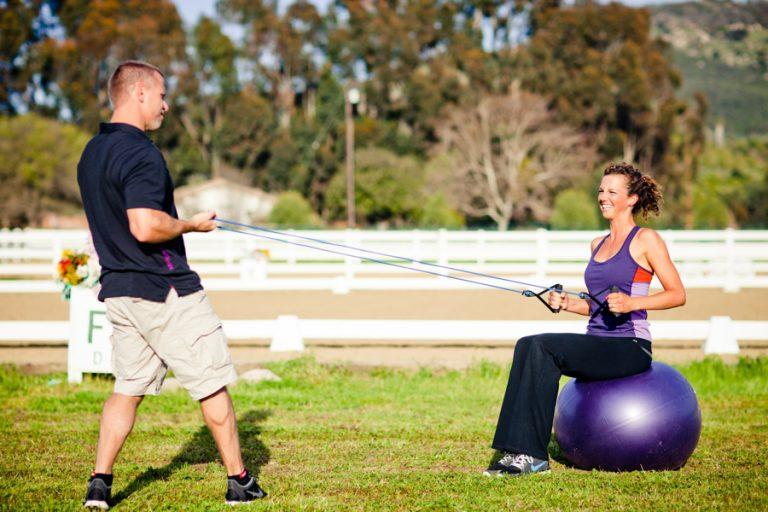 top core building exercises for horseback riders